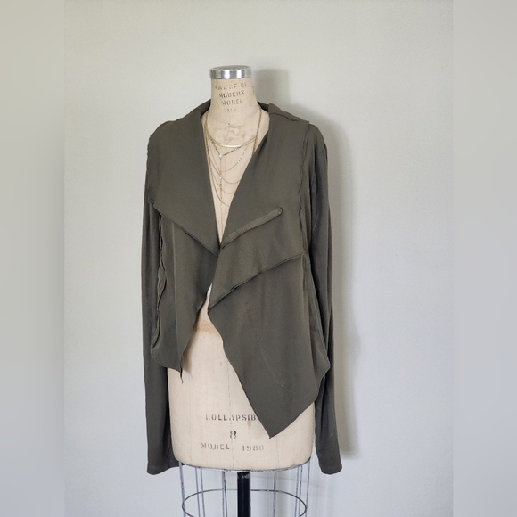 Bar III | Jackets & Coats | Frayed Edges Asymmetrical Jacket | Poshmark